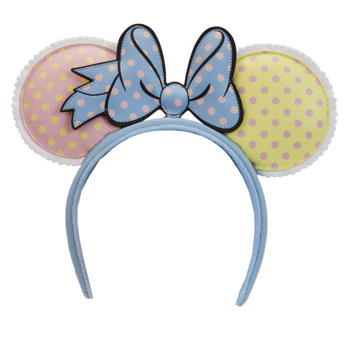 DISNEY - Minnie Pastel Color Block Dots - Headband Loungefly ...