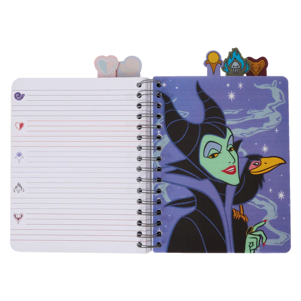 DISNEY - Villains - Notebook Loungefly : ShopForGeek.com: Material ...