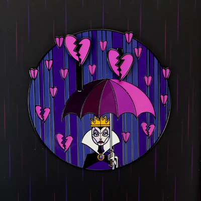 DISNEY - Villains Curse your hearts - 8cm Pins Loungefly : ShopForGeek ...