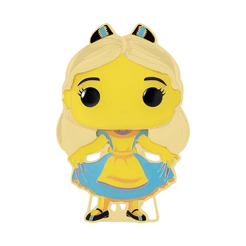 DISNEY - Pop Large Enamel Pin N° 17 - Alice : ShopForGeek.com: Pin ...