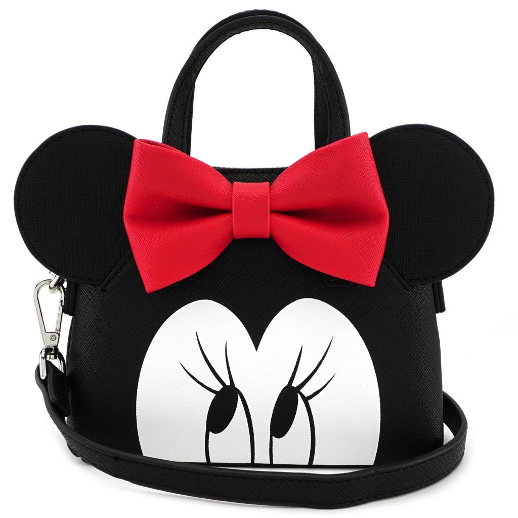 DISNEY - Minnie Eyes Micro Dome Crossbody Bag 'LoungeFly' : ShopForGeek ...