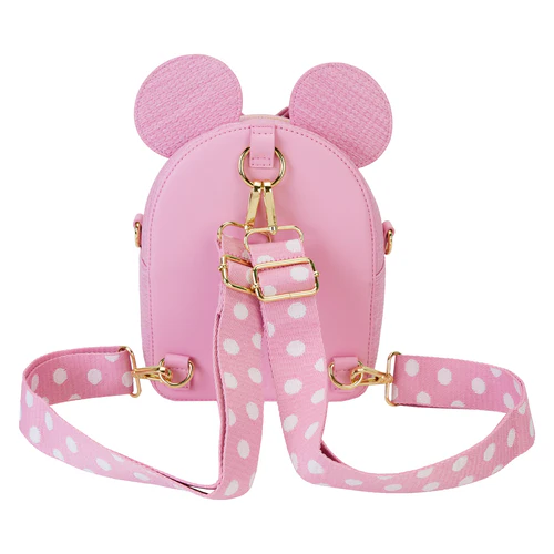 DISNEY - Minnie Straw - Mini Convertible Bag Loungefly : ShopForGeek ...