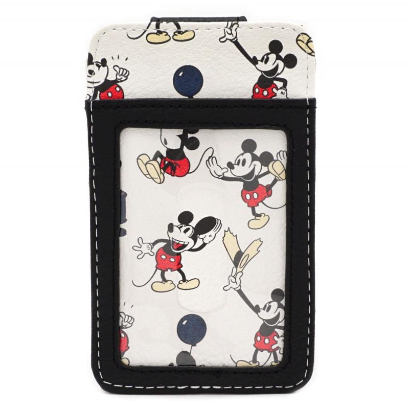 DISNEY - Mickey Poses AOP Card Holder Wallet 'LoungeFly' : ShopForGeek ...