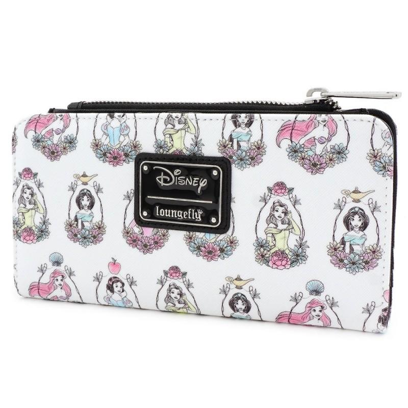 DISNEY - Princess Portraits Wallet 'LoungeFly' : ShopForGeek.com ...