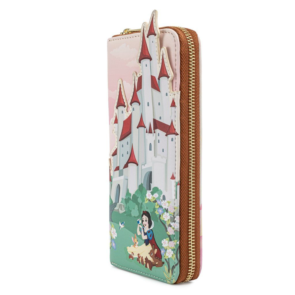 DISNEY - Snow White Castle - Wallet LoungeFly '20x10' : ShopForGeek.com ...