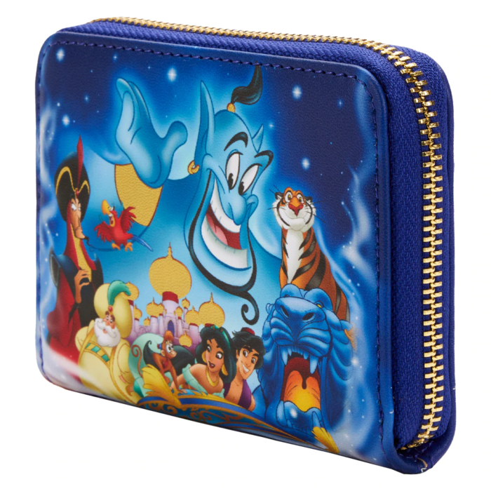 DISNEY - Aladdin 30TH Anniversary - Wallet LoungeFly '13x10cm ...