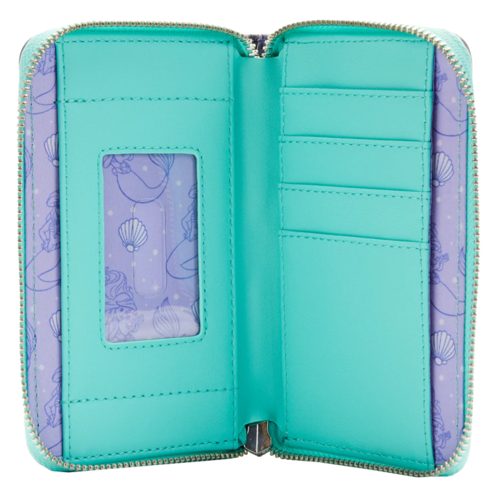 DISNEY - The Little Mermaid - Wallet LoungeFly : ShopForGeek.com ...