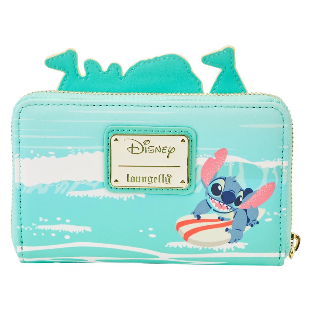 DISNEY - Stitch Sandcastle "Beach Surprise" - Wallet LoungeFly ...