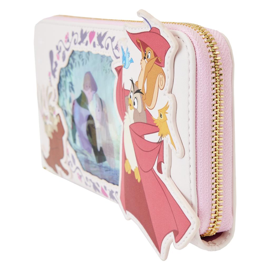 DISNEY - Sleeping Beauty "Princess" - Wallet Wristlet LoungeFly ...
