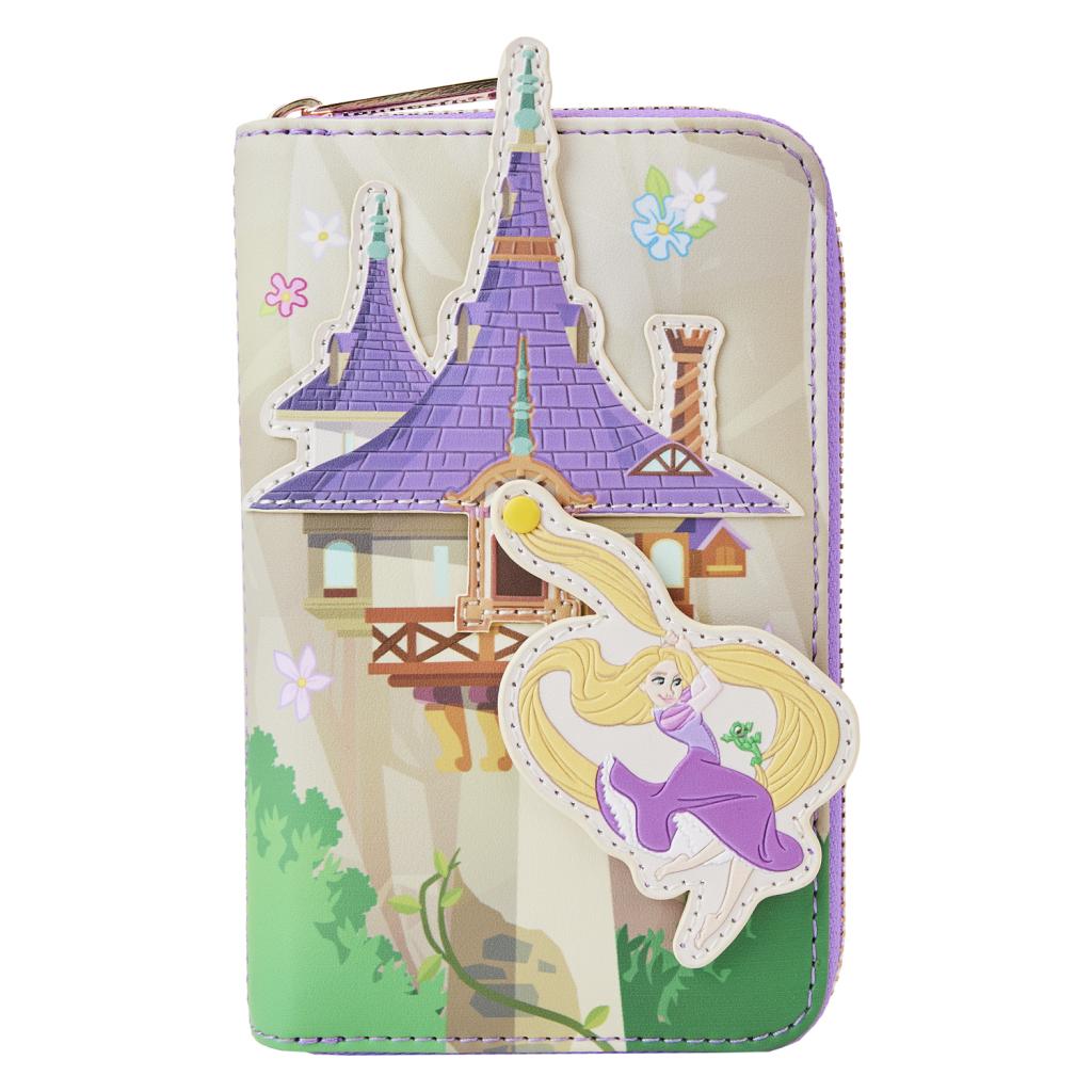 TANGLED - Rapunzel swinging from tower - Wallet LoungeFly : ShopForGeek ...