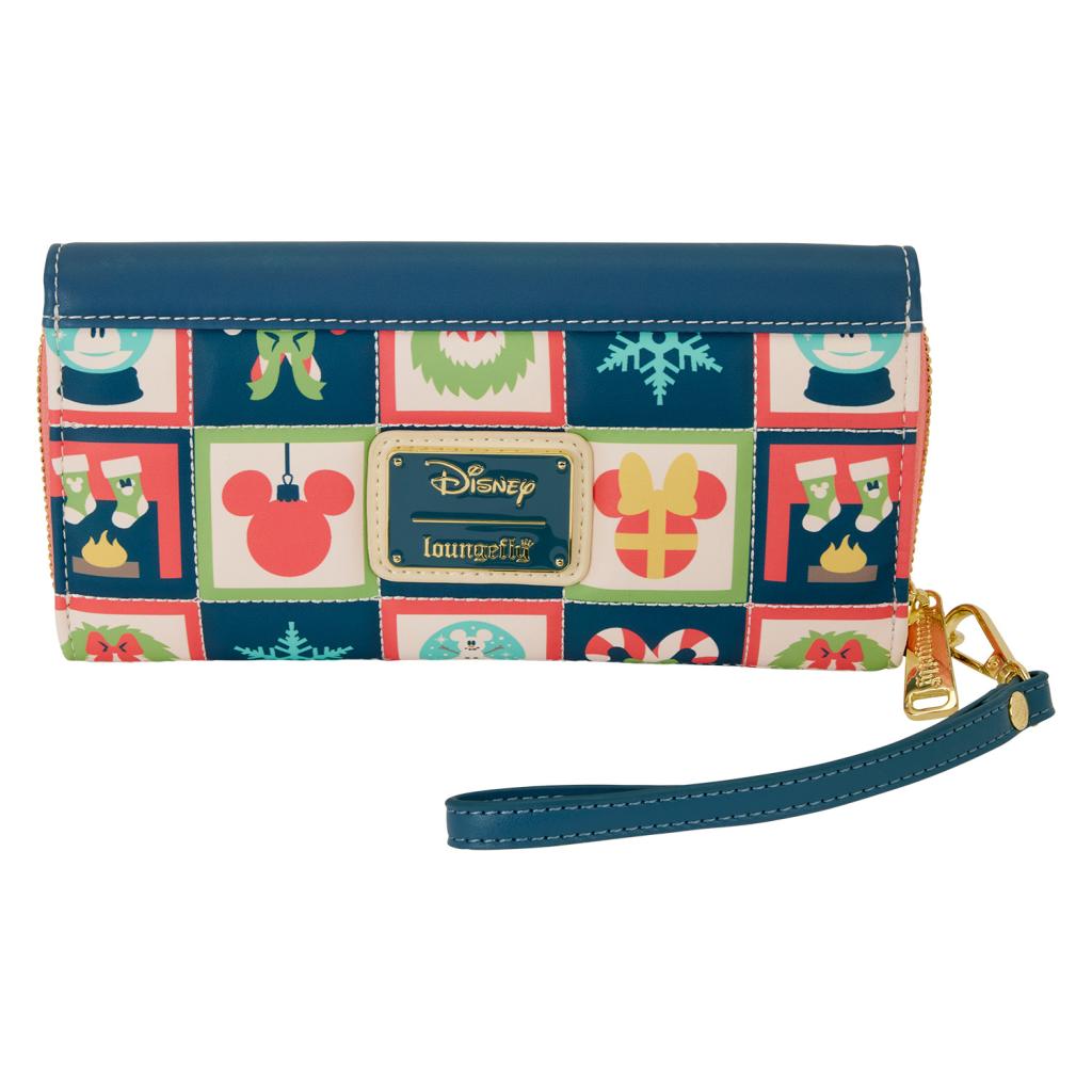DISNEY - Mickey & Minnie "Holiday" - Wallet LoungeFly : ShopForGeek.com ...