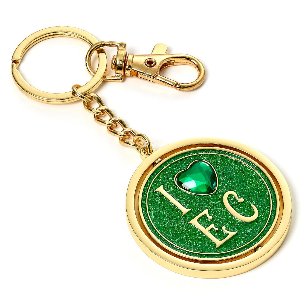 WICKED - Emerald City - Spinning Keyring : ShopForGeek.com: Llavero Carat