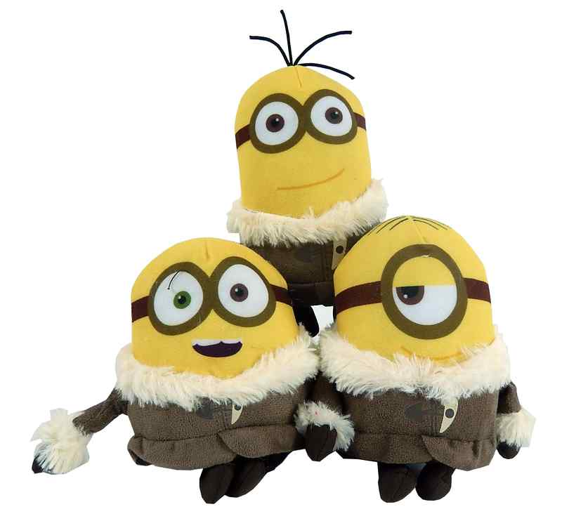 MINIONS - Plush 15 cm - ICE VILLAGE - Pack of 3 : ShopForGeek.com ...