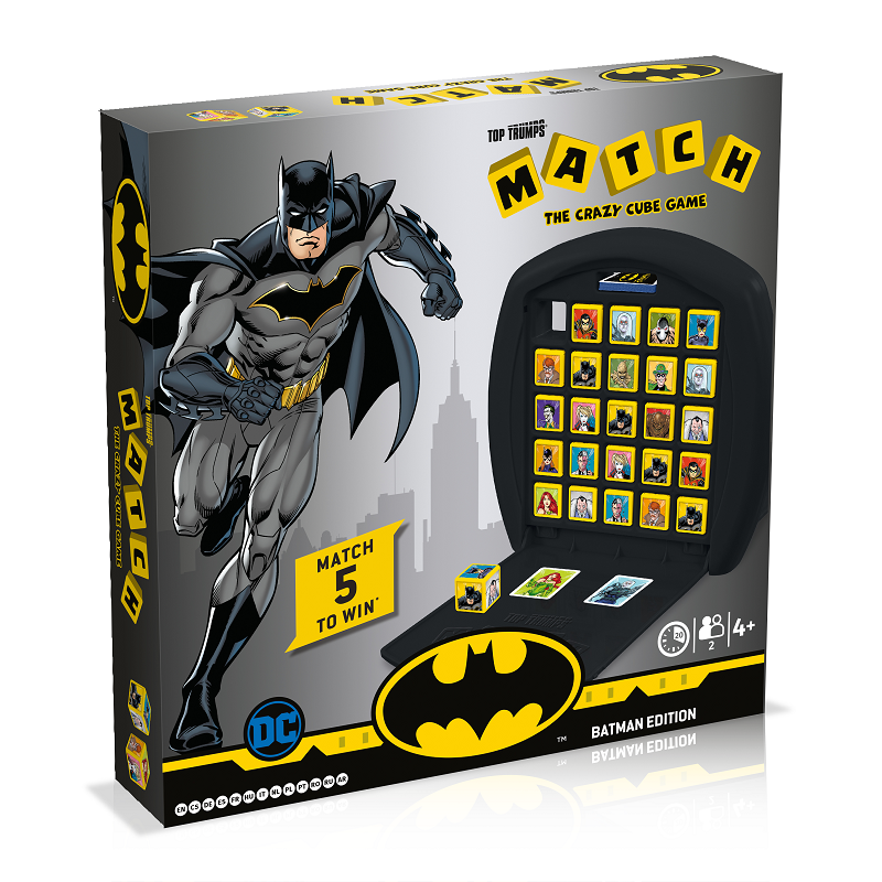 BATMAN - Match - Crazy Cube - Board Game : ShopForGeek.com ...