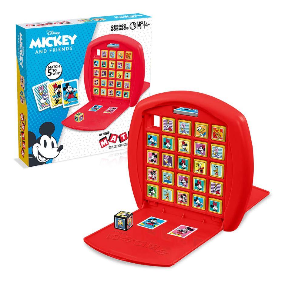 MICKEY - Match - Crazy Cube - Jeu de Société : ShopForGeek.com: Jeu de ...