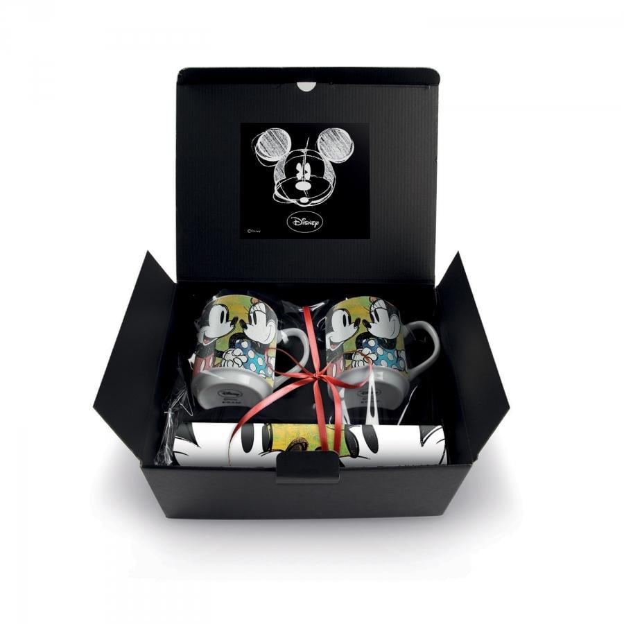 MICKEY Love Sweet Love - GIFT BOX - 2 Mug 350ml + Placemat - Green ...