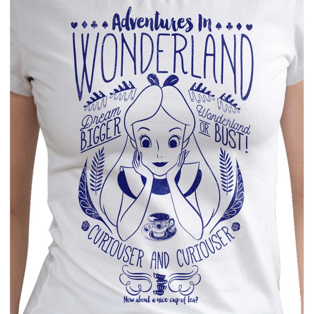 ALICE - T-Shirt Alice Adventures in Wonderland (XL) : ShopForGeek.com ...