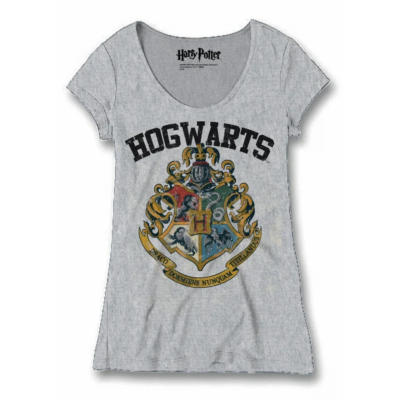 HARRY POTTER - T-Shirt Hogwarts Old School - GIRL (L) : ShopForGeek.com ...