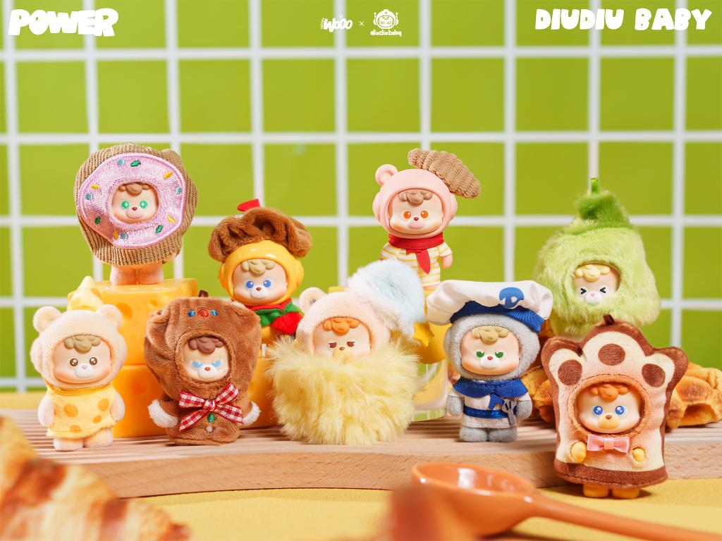 WOOO - Diu Diu Baby Power Bears BLIND BOX - 6cm : ShopForGeek.com ...