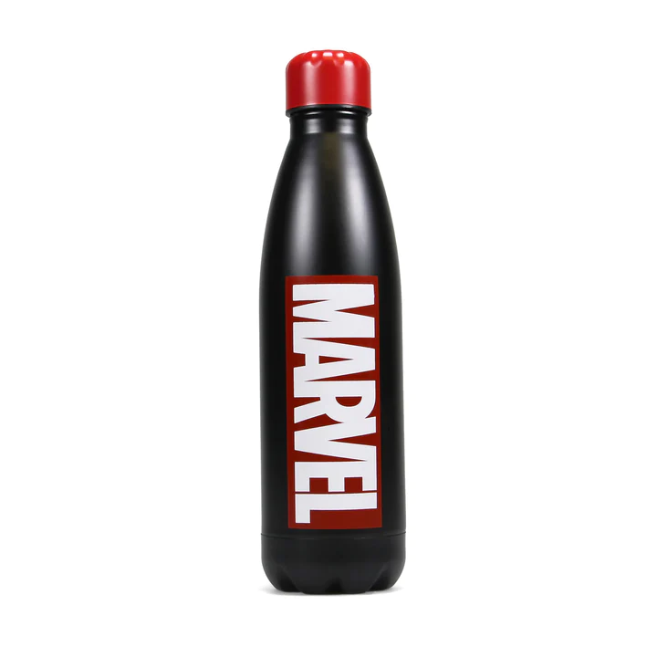 MARVEL - Metal 3D Bottle 500ml : ShopForGeek.com: Bottle HMB Marvel