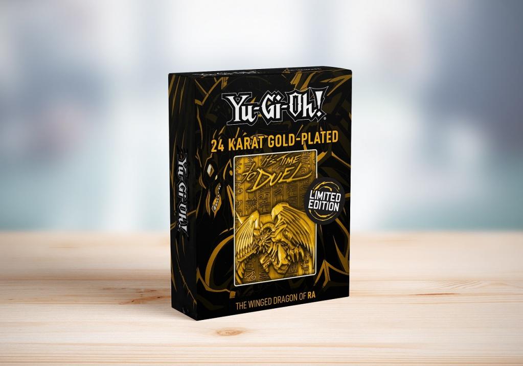 YU-GI-OH! - Winged Dragon of Ra - LTD Gold 24K Plated God Card ...