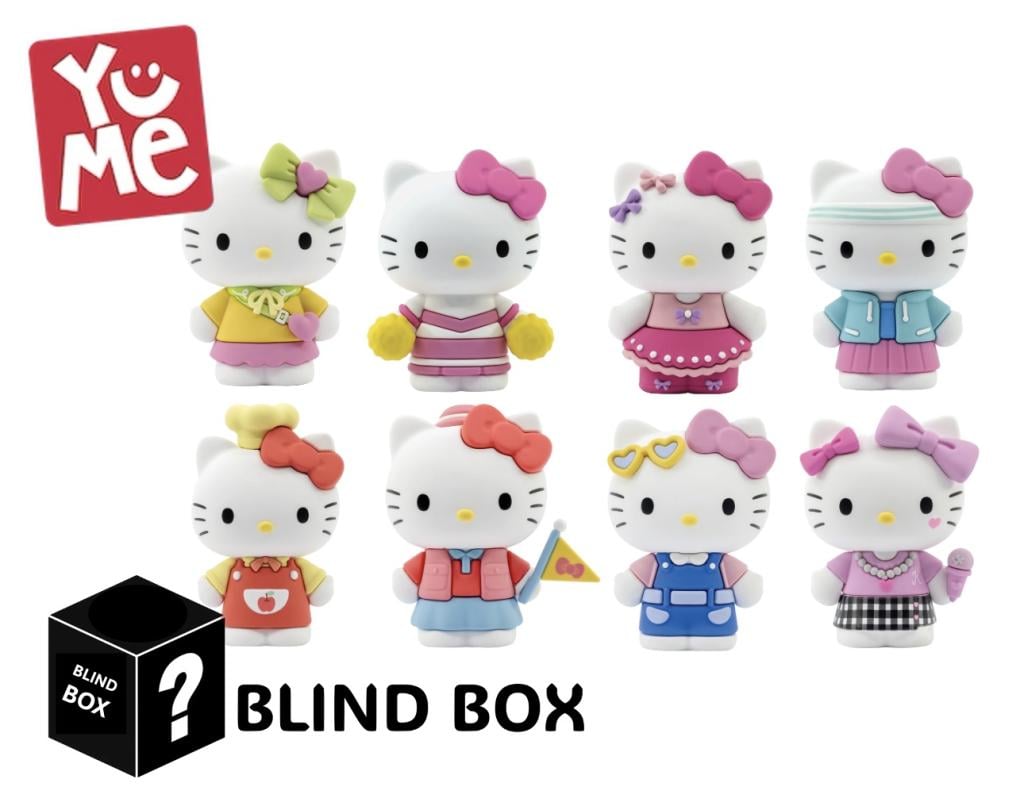 HELLO KITTY - Cute Outfit Series - Assortiment 12 Fig. 5cm Blind Box ...