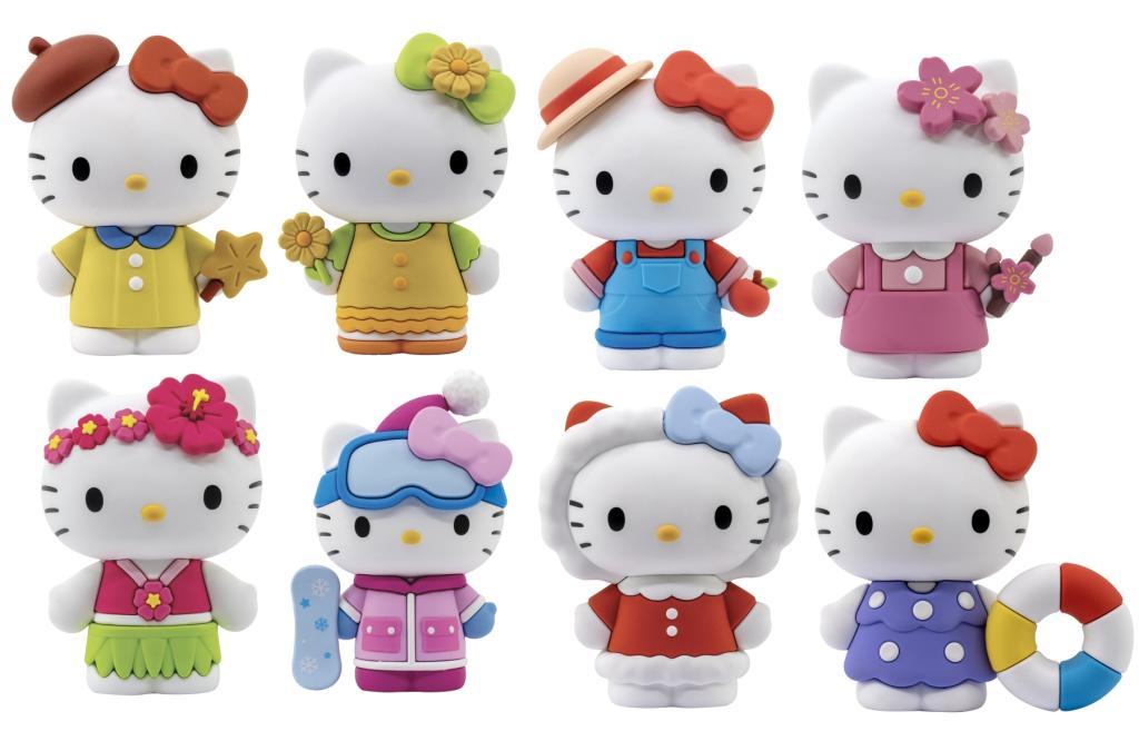 HELLO KITTY - Four Season Series -Assortiment 12 Fig. 7cm Blind Box ...