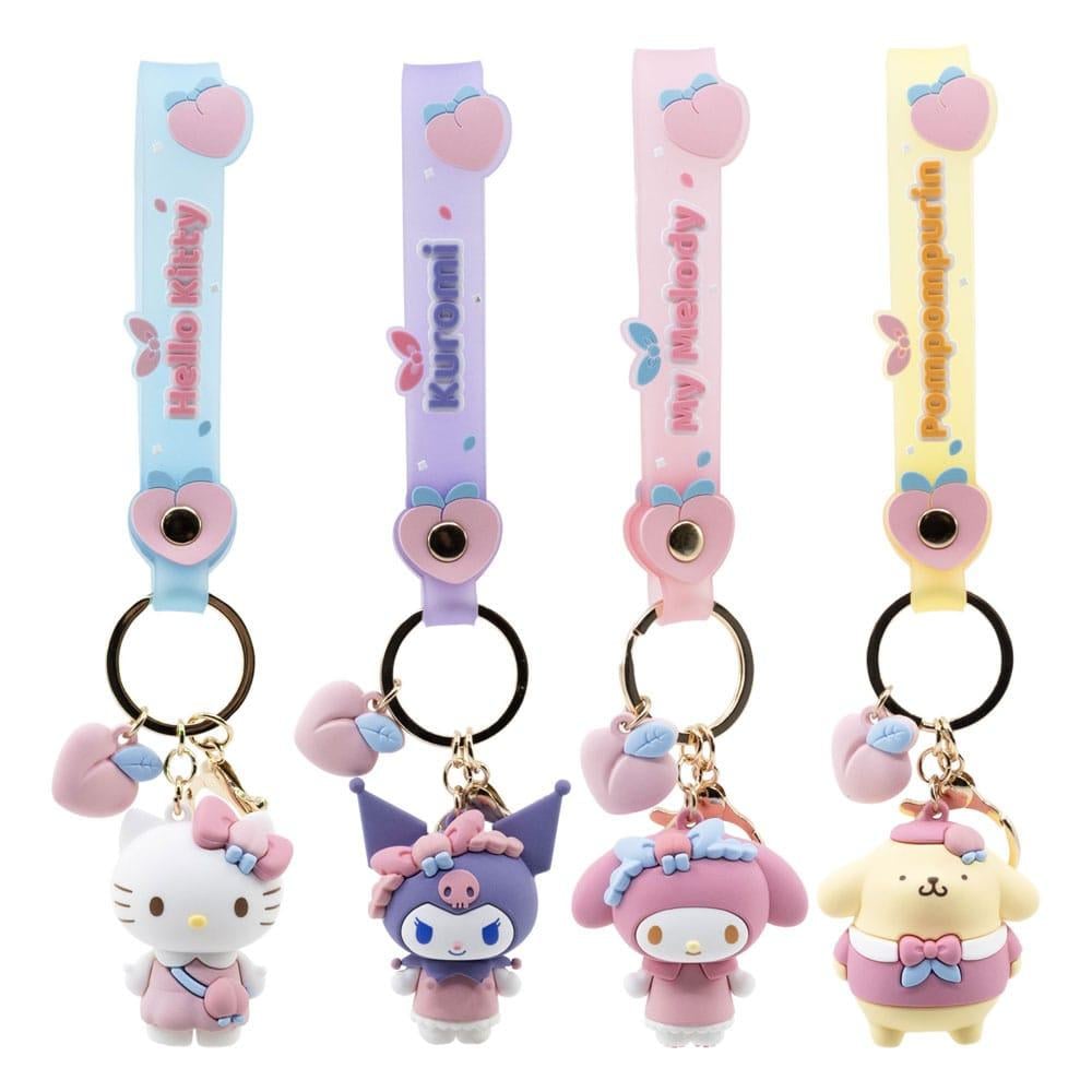 HELLO KITTY - Peach Series - Assortiment 12 Keychain 6-7cm : ShopForGeek.com: Figurita Yume ...