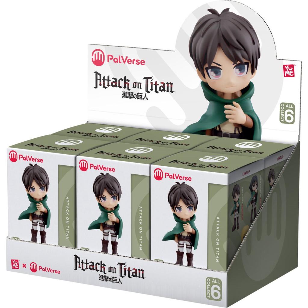ATTACK ON TITAN - Blind Box - Assortiment 6 Figures 9cm : ShopForGeek ...