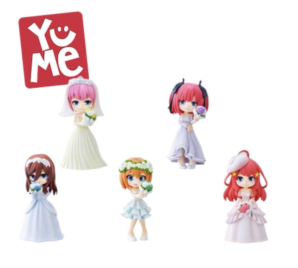 QUINTESSENTIAL QUINTUPLETS - Blind Box - Assortiment 6 Figures 9cm ...