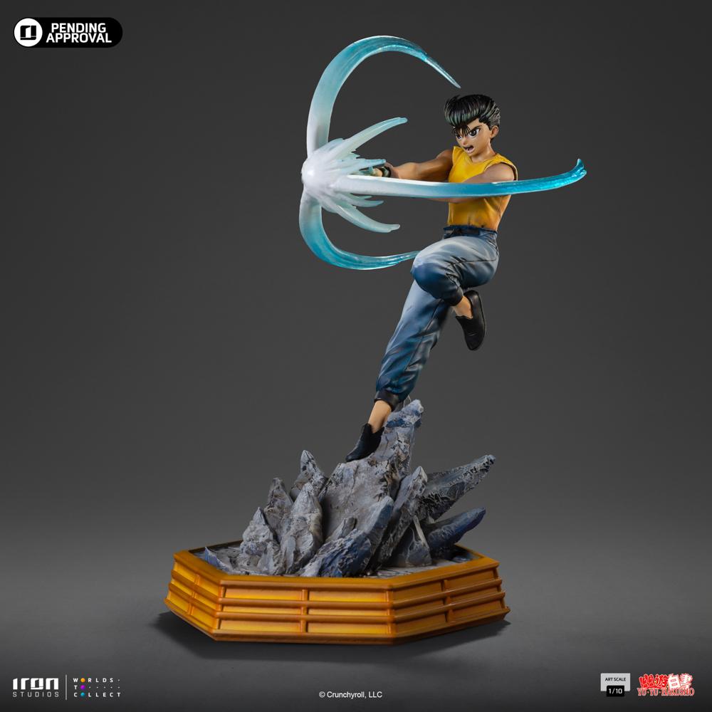 YU YU HAKUSHO - Yusuke Urameshi - Statue Art Scale 1/10 25cm ...