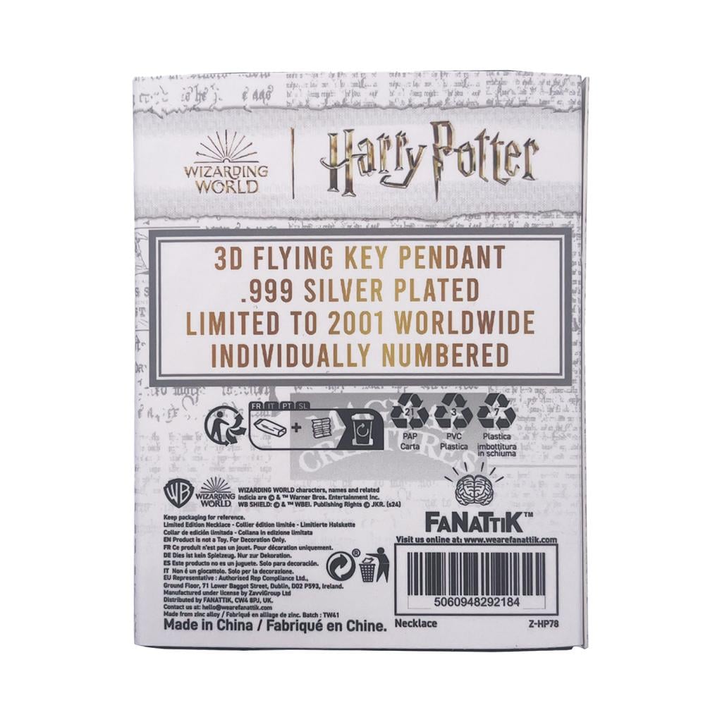 HARRY POTTER - The Flying Key - Limited Edition Necklace : ShopForGeek ...