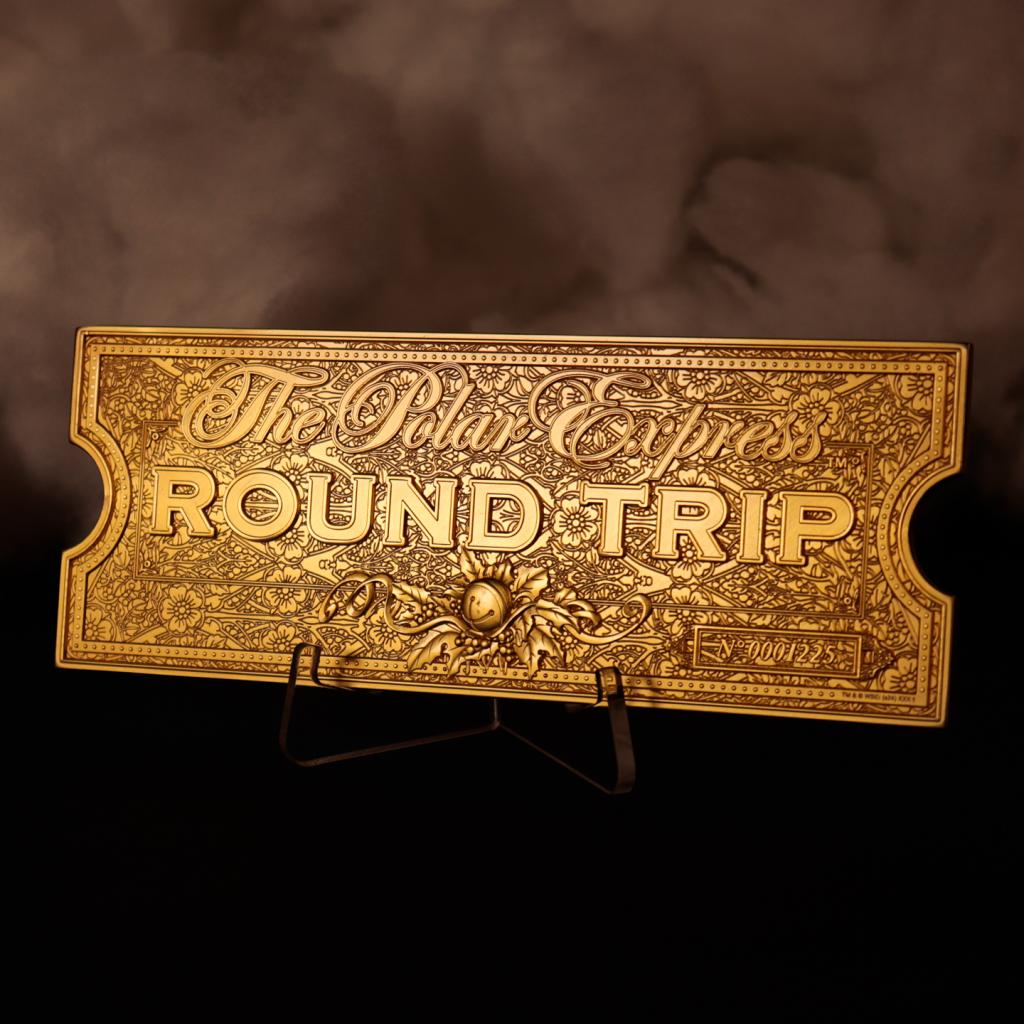 THE POLAR EXPRESS - 24k Gold Plated Train Ticket : ShopForGeek.com ...