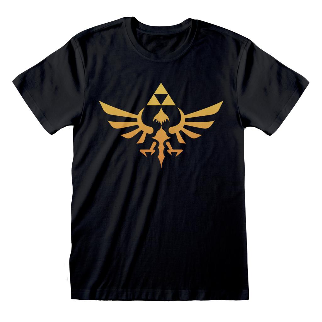 LEGEND OF ZELDA - Hyrule Logo - Unisex T-Shirt (L) : ShopForGeek.com: T ...