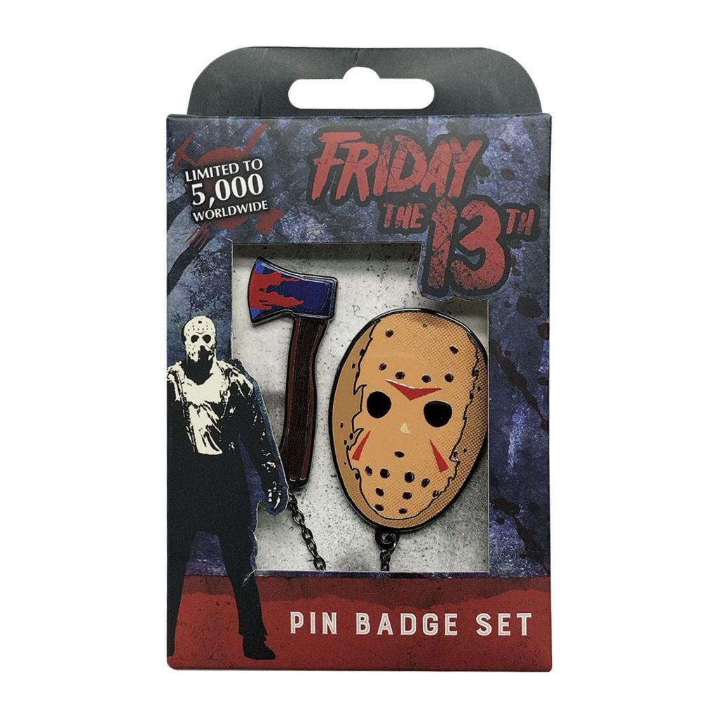 FRIDAY THE 13TH - Pin Badge Set Limited Edition : ShopForGeek.com ...