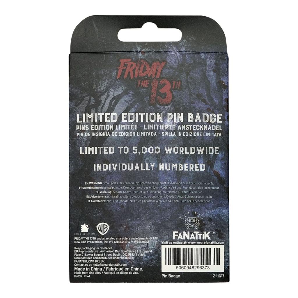 FRIDAY THE 13TH - Pin Badge Set Limited Edition : ShopForGeek.com ...