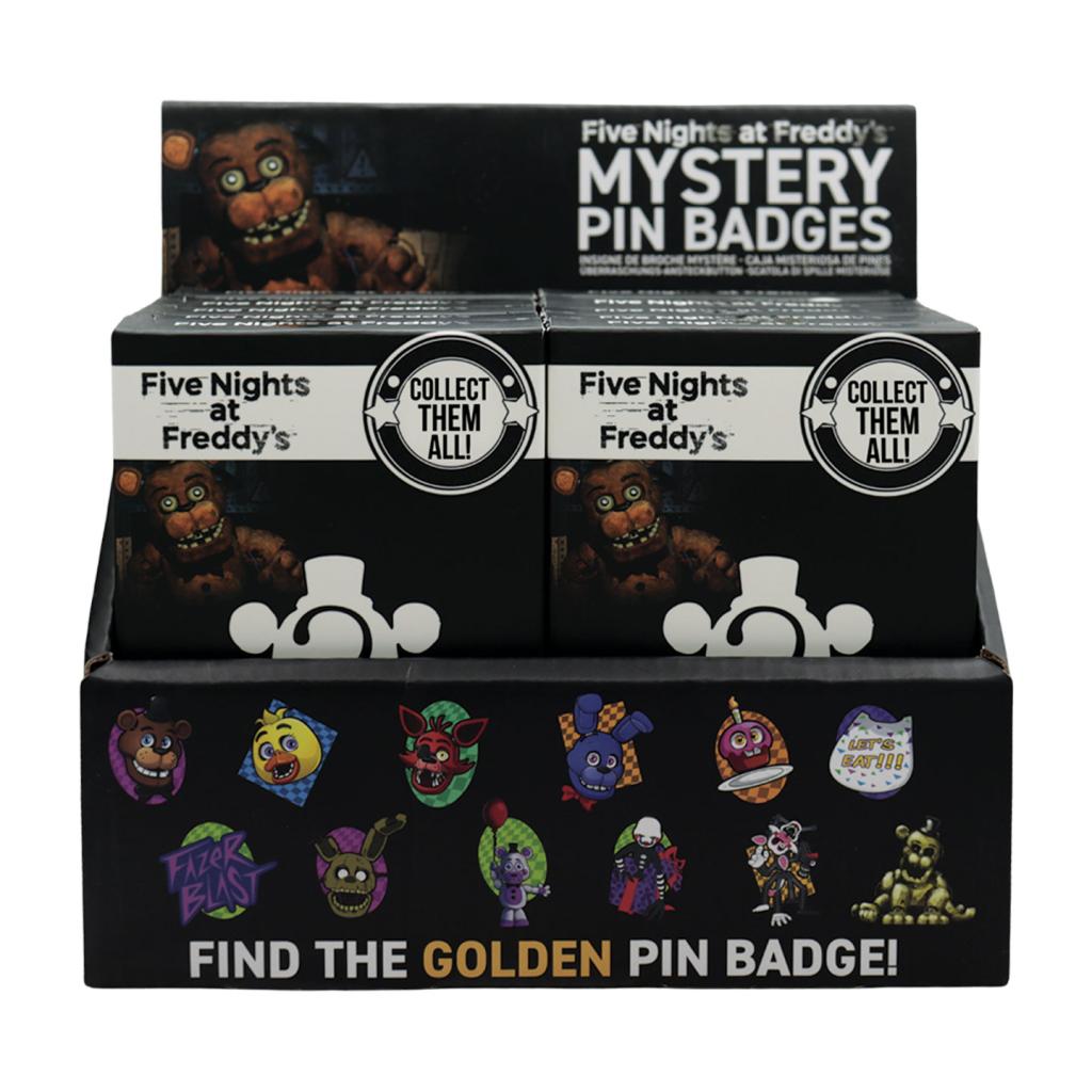 FIVE NIGHTS AT FREDDY'S - Mystery Box of 12 Pin Badge : ShopForGeek.com ...