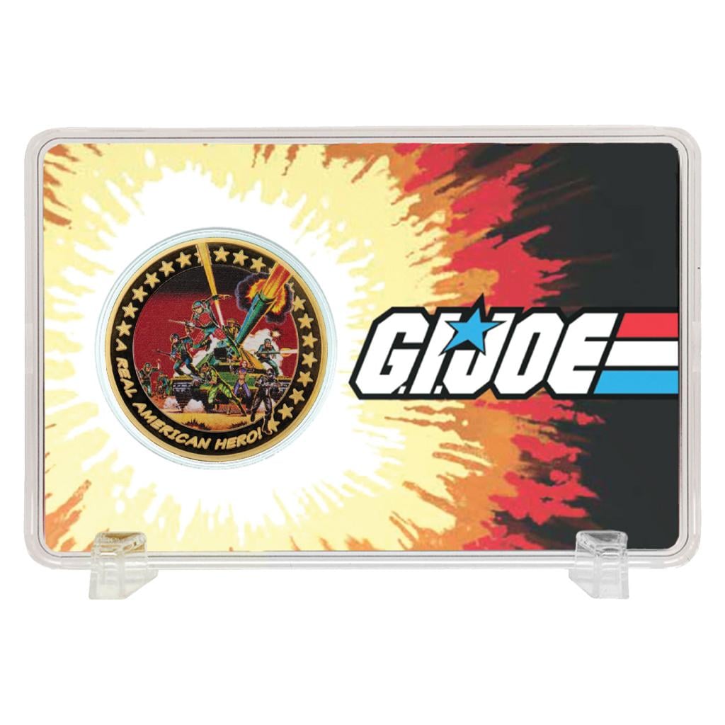 G.I. JOE - 60th Anniversary - 24k Plated Gold lLimited Edition Coin ...