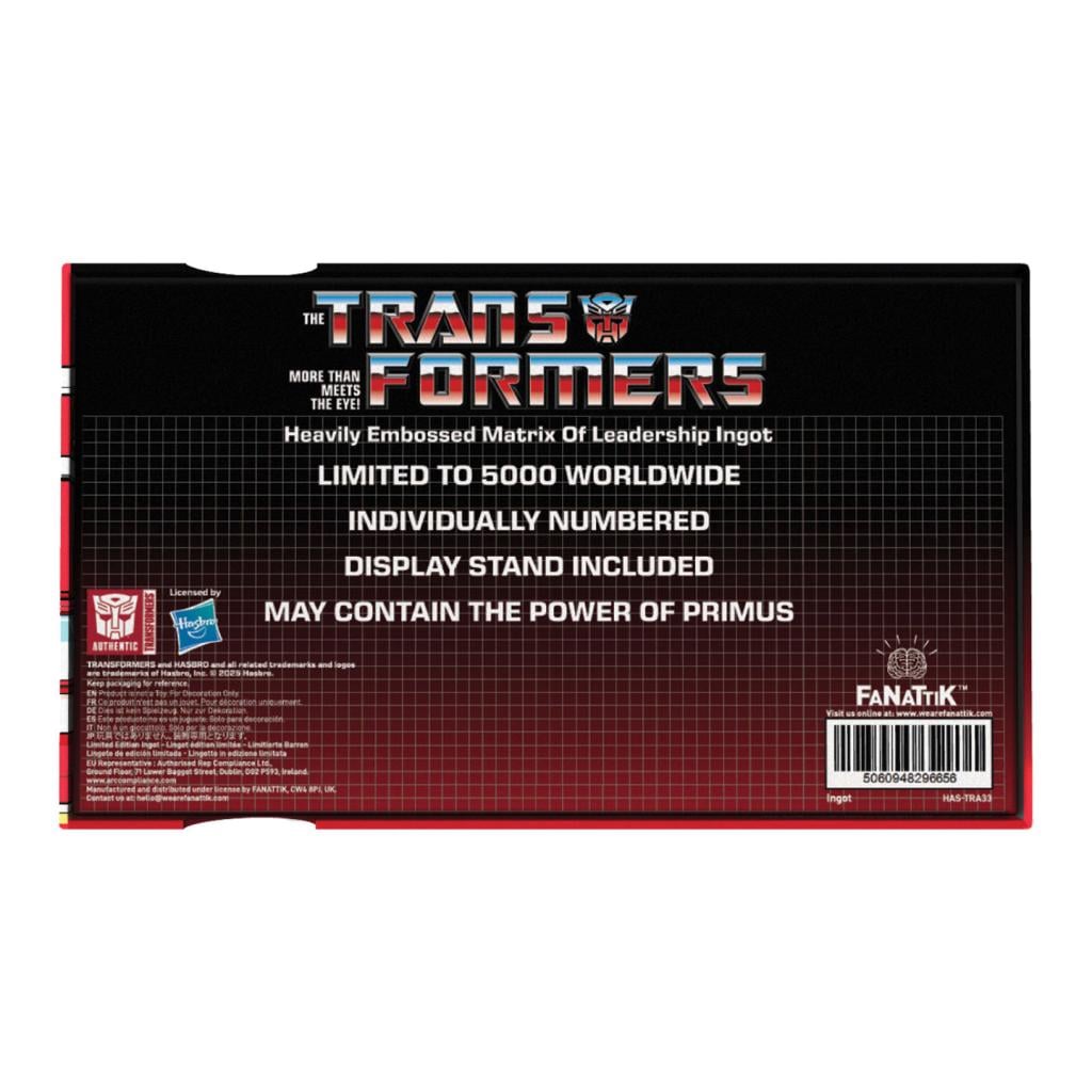 TRANSFORMERS - Matrix of Leadership Replica - Limited Edtion ...