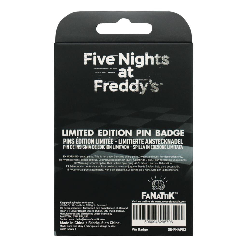 FIVE NIGHTS AT FREDDY'S - Fazbear - Limited Edition Pin's : ShopForGeek.com: Pin's Fanattik ...