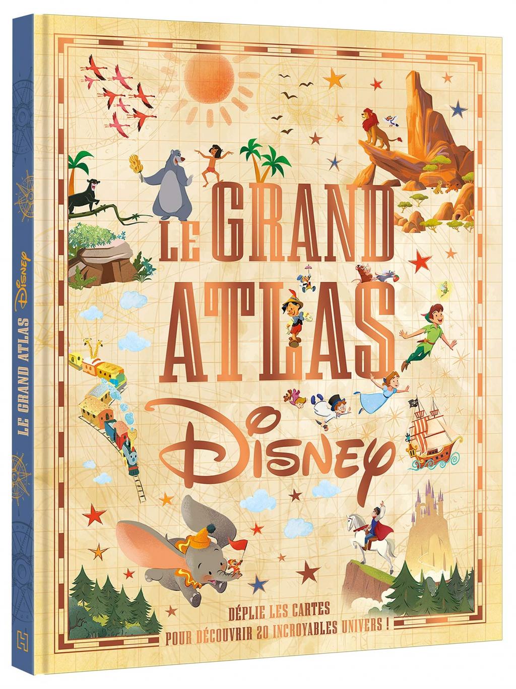 LE GRAND ATLAS DISNEY : ShopForGeek.com: Livre littérature DISNEY