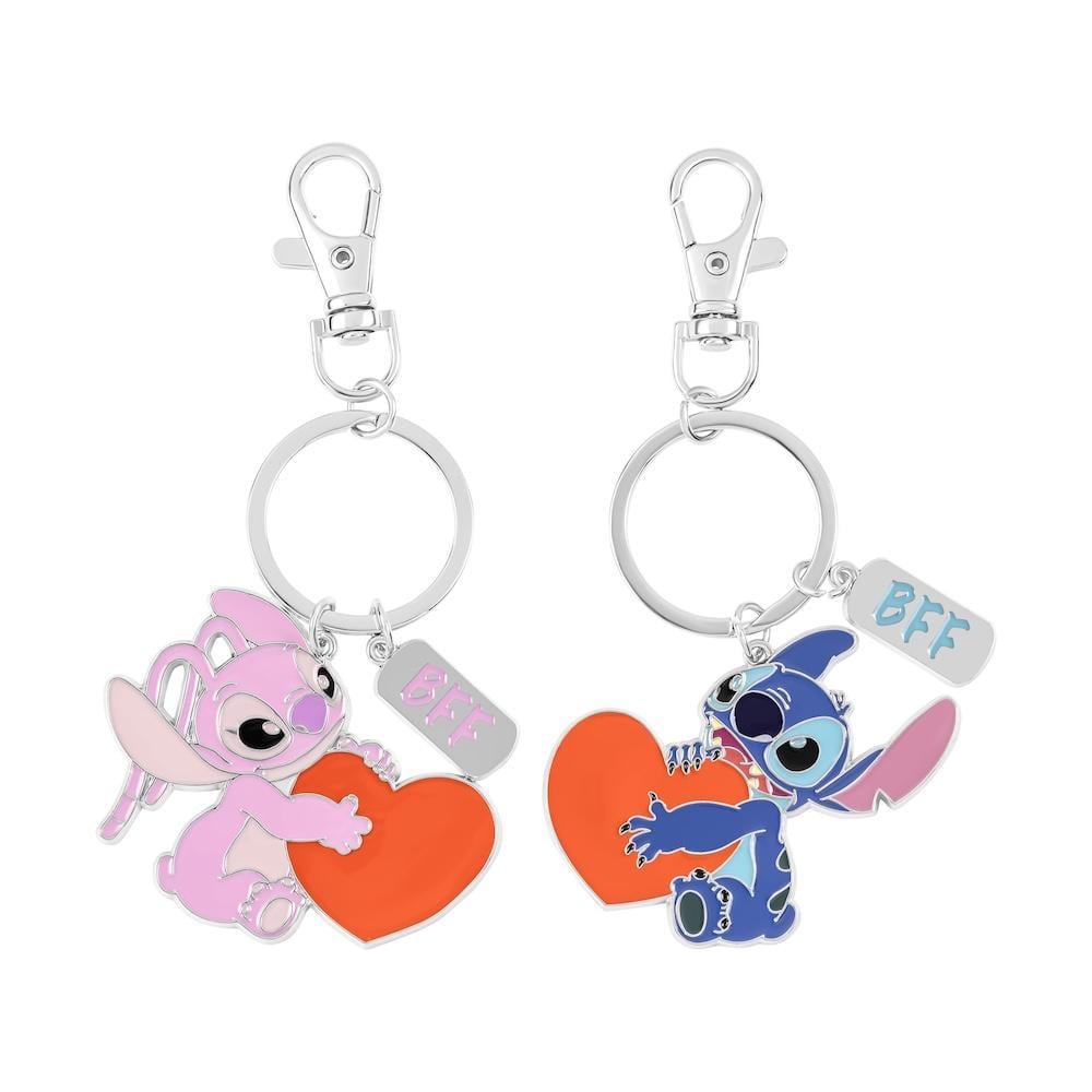 STITCH & ANGEL - Duo Set Metal Keychain BFF : ShopForGeek.com ...