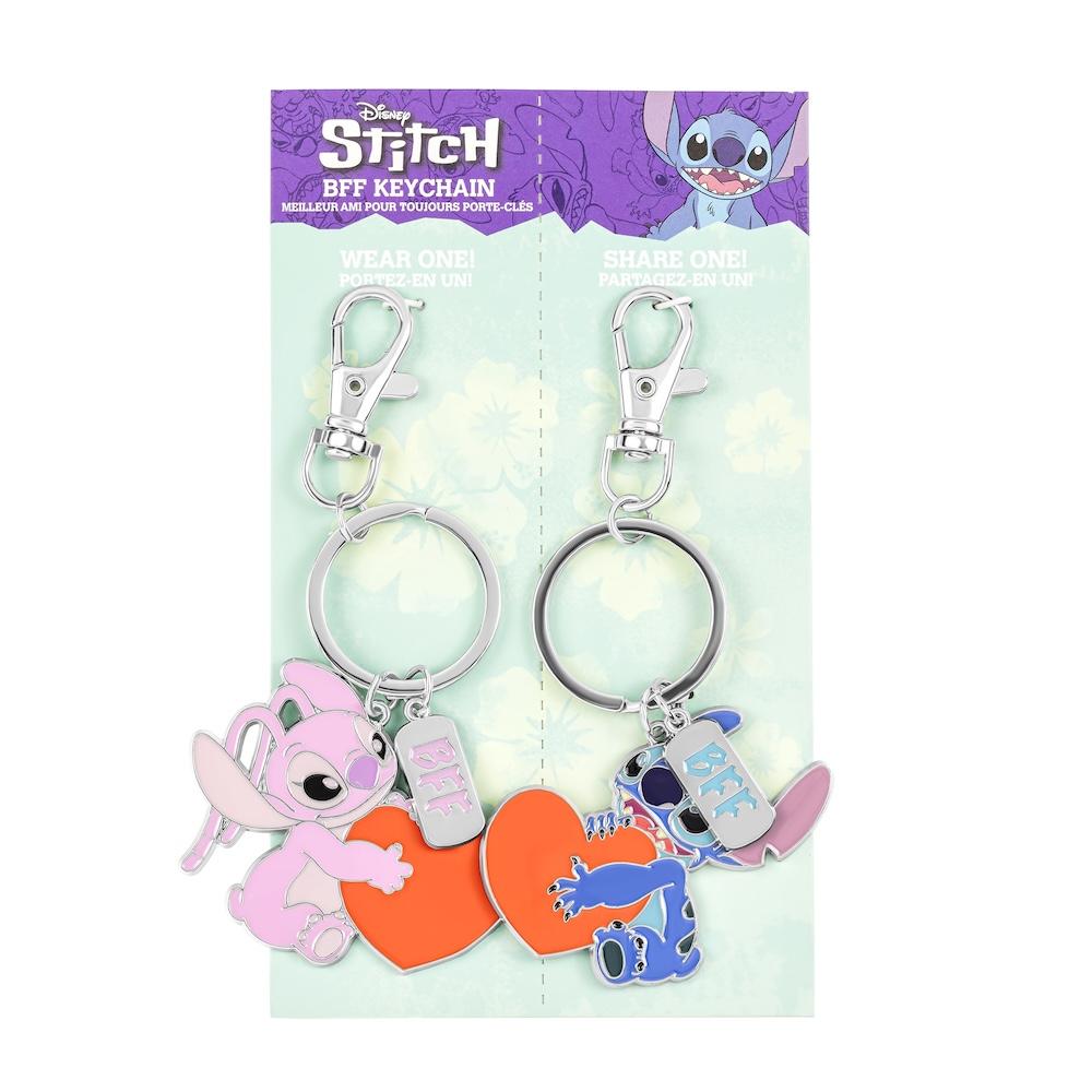 STITCH & ANGEL - Duo Set Metal Keychain BFF : ShopForGeek.com: Llavero ...