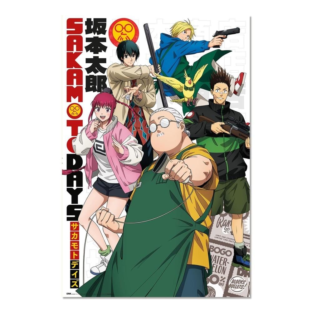 SAKAMOTO DAYS - Characters - Poster 61 x 91cm : ShopForGeek.com: Poster ...