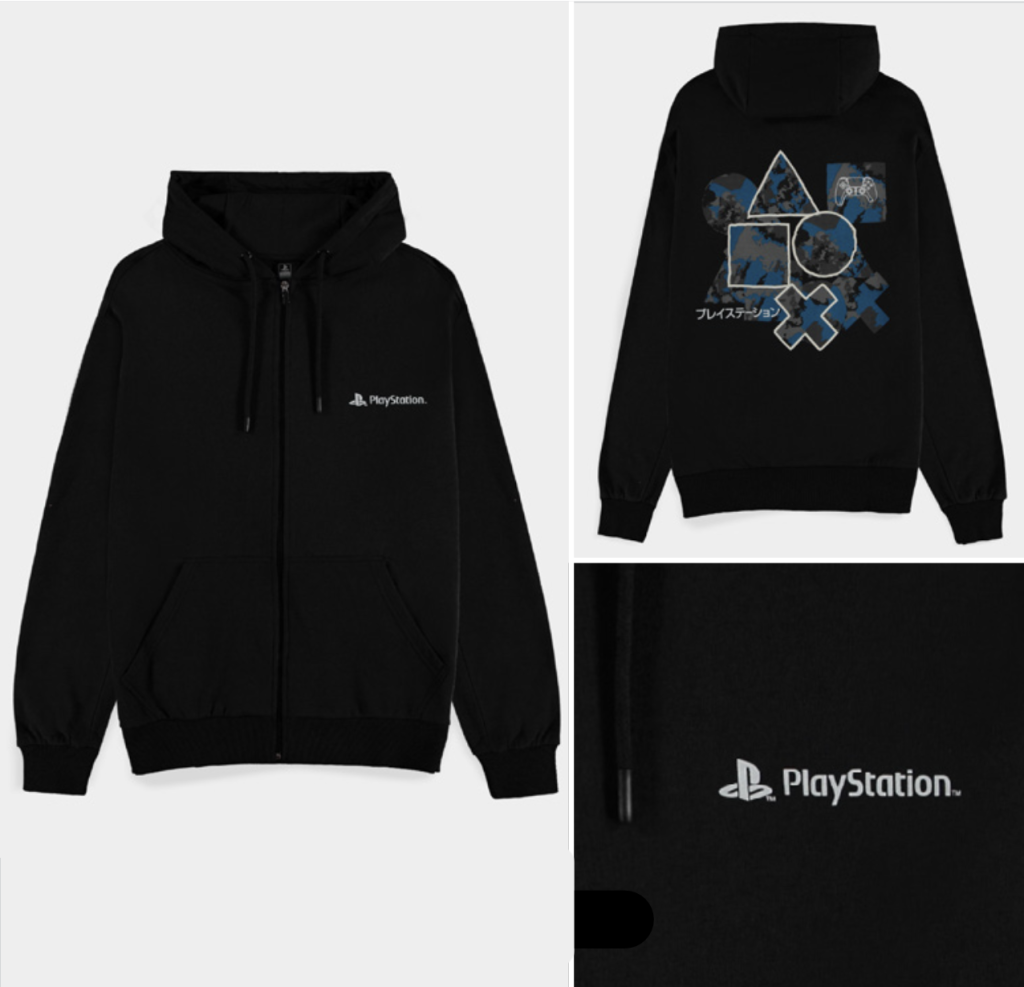 PLAYSTATION - Icons - Zipper Hoodie (M) : ShopForGeek.com: Puente ...