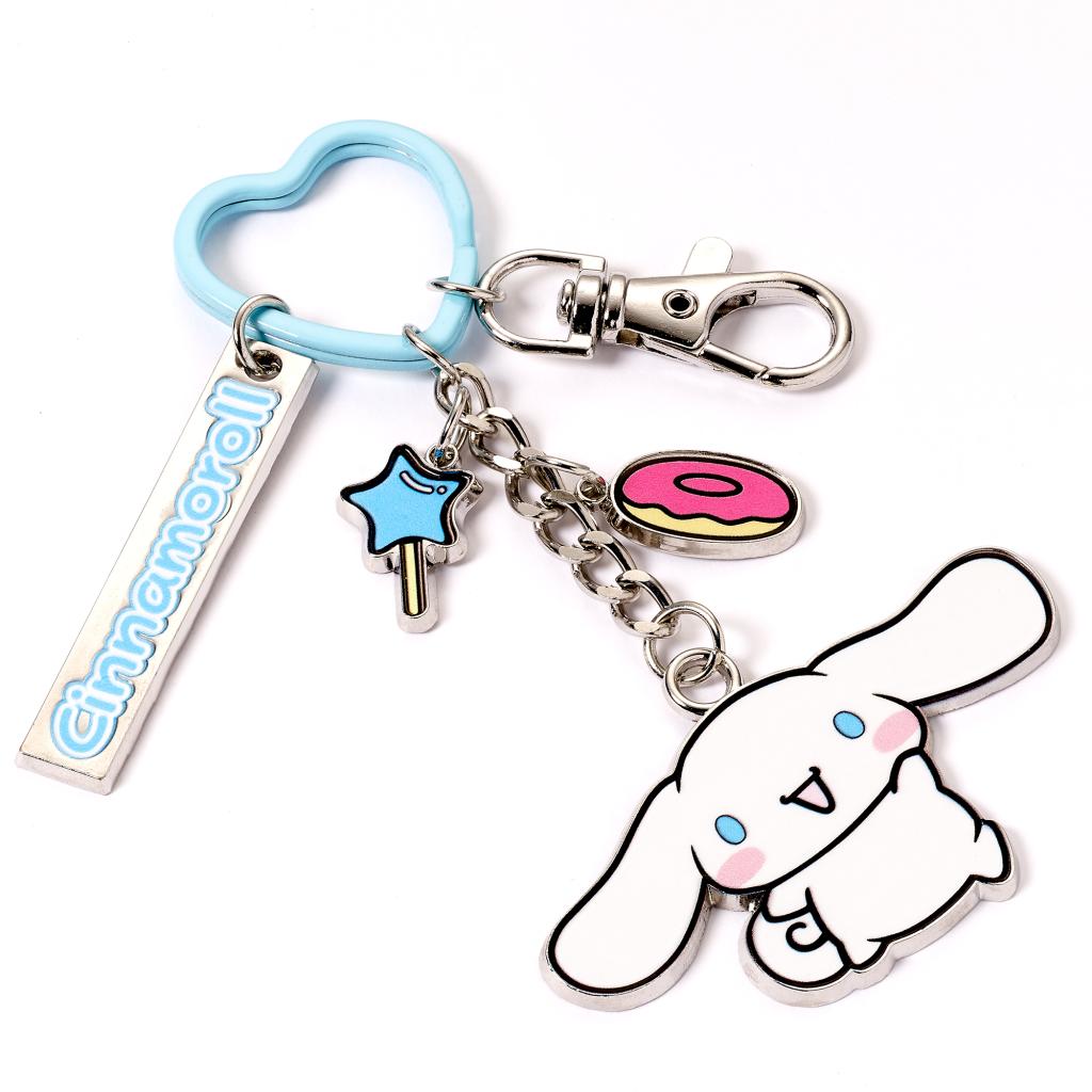 HELLO KITTY - Cinnamoroll - Keychain with Charms : ShopForGeek.com ...