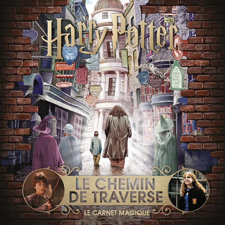 HARRY POTTER - Le carnet magique : Le Chemin de Traverse : ShopForGeek ...