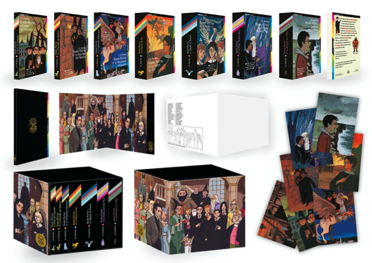 HARRY POTTER - Coffret collector et numéroté 25 ans - Gallimard ...