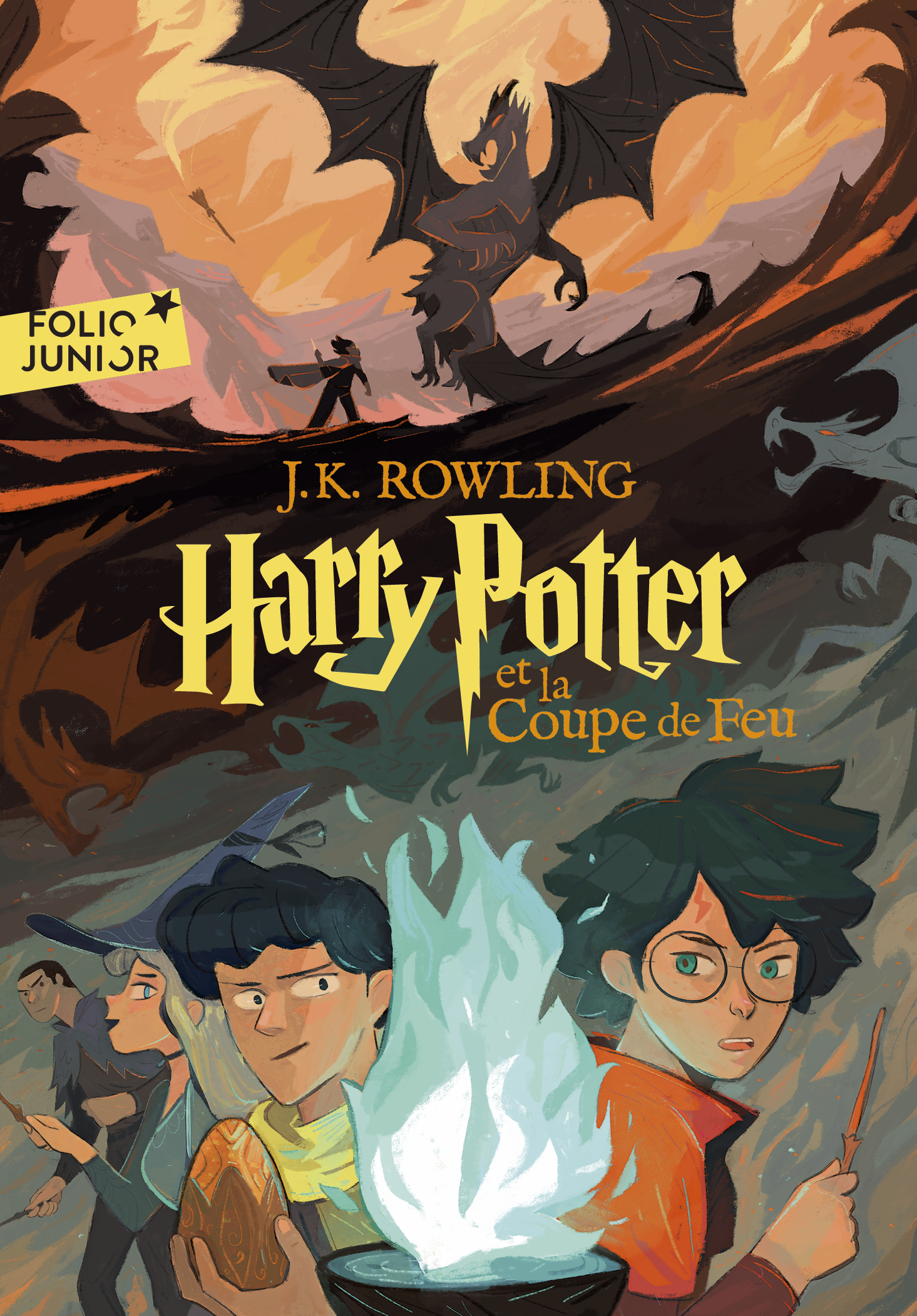 HARRY POTTER ET LA COUPE DE FEU - Folio - Tome 4 - Edition 2023 ...