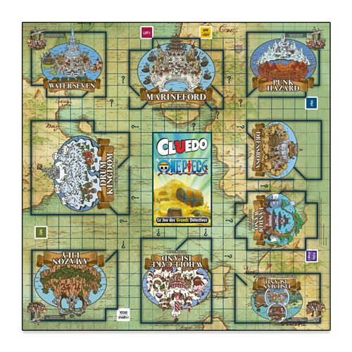 CLUEDO - One Piece (FR) : ShopForGeek.com: Board game One Piece
